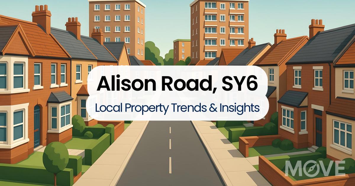 Alison Road, SY6 – Recent Property Price Data